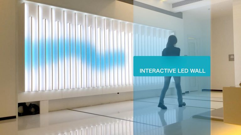 LED lighting show –Interactive LED Wall | V!zz !nnovat!on